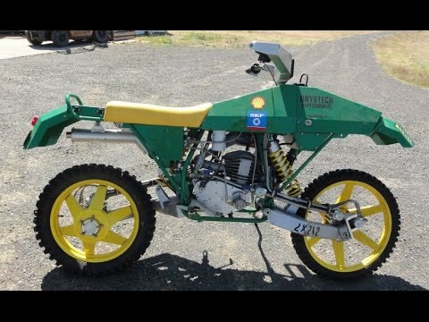 Мото обзор - Dryvtech Experimental (2x2x2 motorcycle) moto review - YouTube