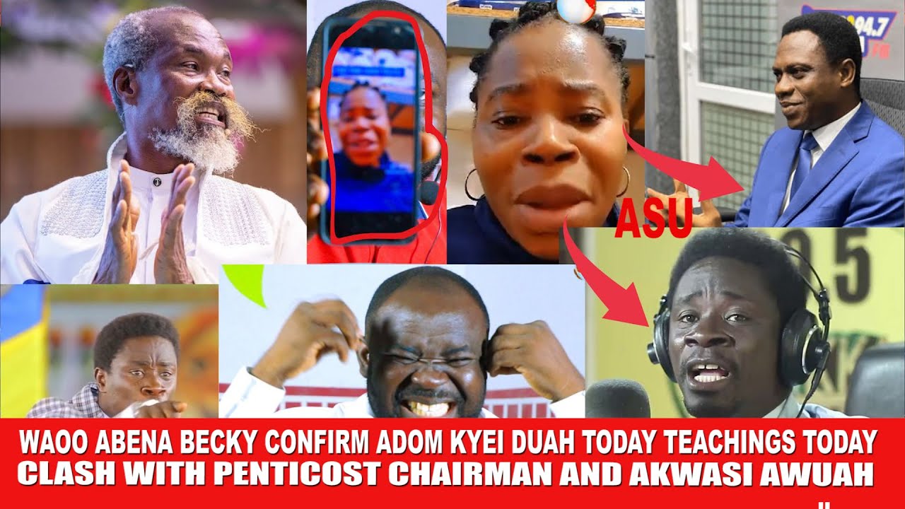 Ay3ka Abena Becky confirm Adom Kyei Duah teaching on Christmas and f!re ...