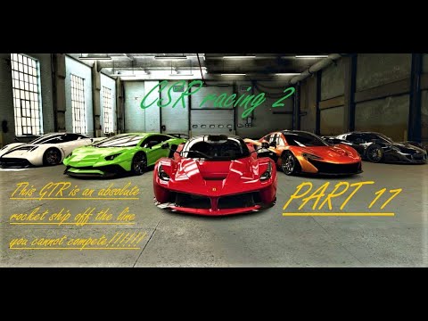 CSR racing 2 Gameplay PART 17 - This GTR is an absolute rocket ship ...