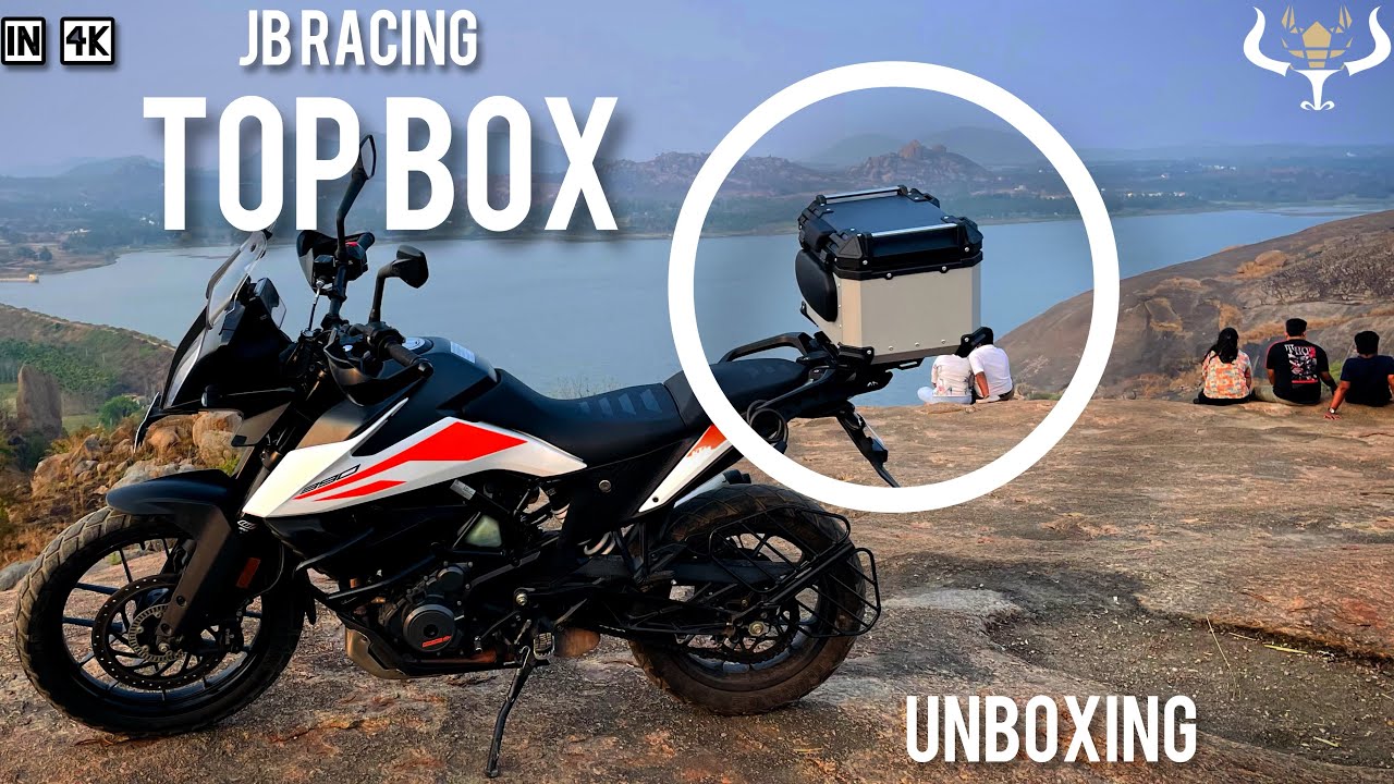 JB Racing 45L Premium Top Box for KTM Adventure 390 | Best top box ...