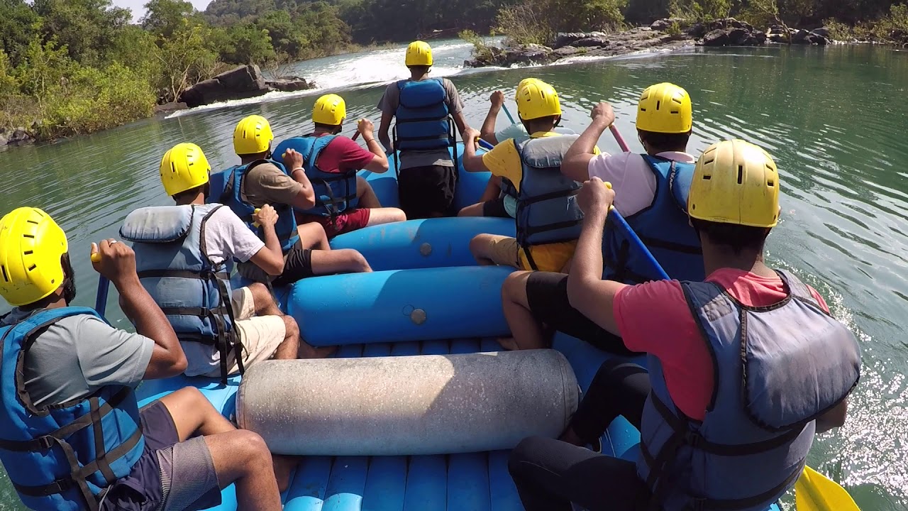 Dandeli rafting fun - YouTube