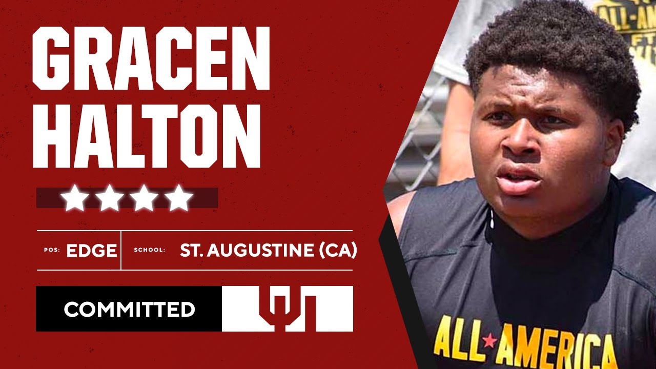 4-star Edge Gracen Halton makes college COMMITMENT | National Signing ...