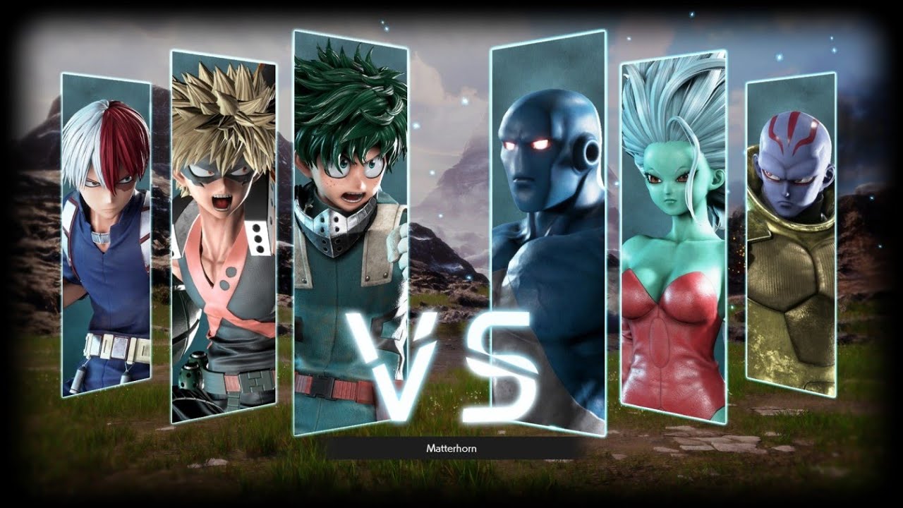 Hero Academia VS Jump Force Main Villains | Jump Force - YouTube