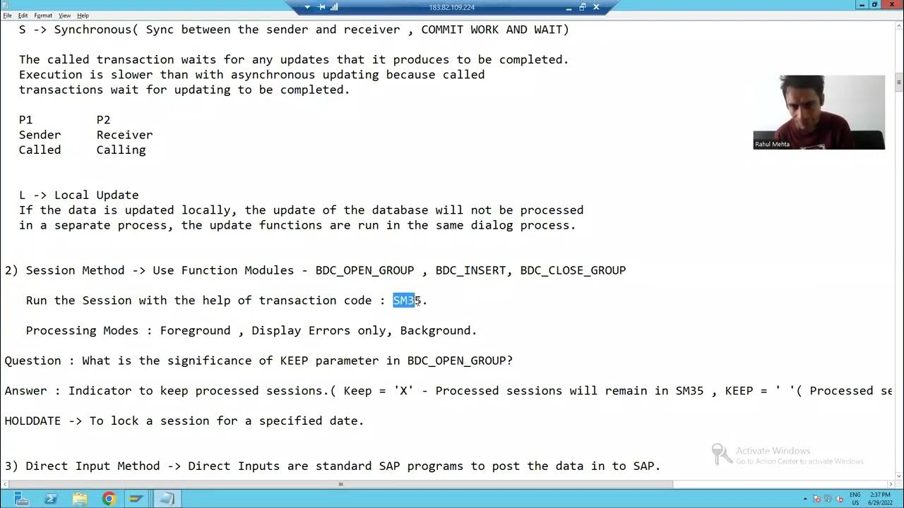 14 - Data Migration Techniques - BDC - Session Method Part2 - YouTube