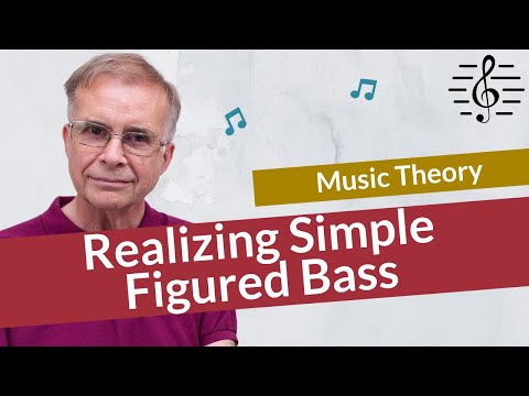 How to Realize Simple Figured Bass - Music Theory