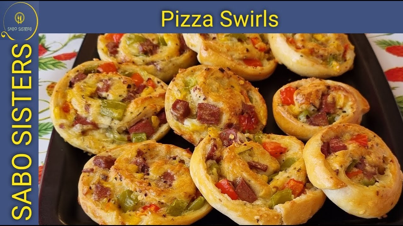 Pizza Swirls | Pizza Roll Bun | Ramazan Special Snack By Sabo Sisters ...