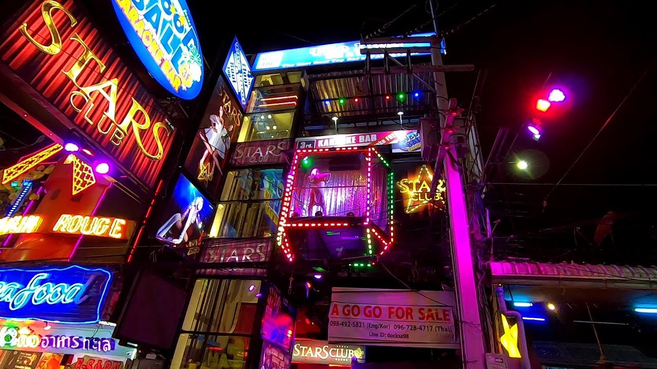 PATTAYA WALKING STREET DAY AND NIGHT SCENES - YouTube