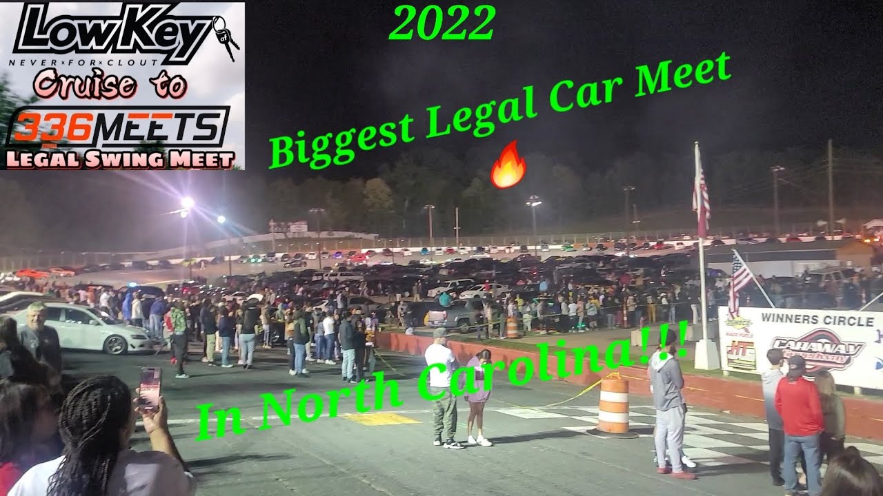 336Meets/LowKey Collaboration Biggest Meet In North Carolina!!! - YouTube