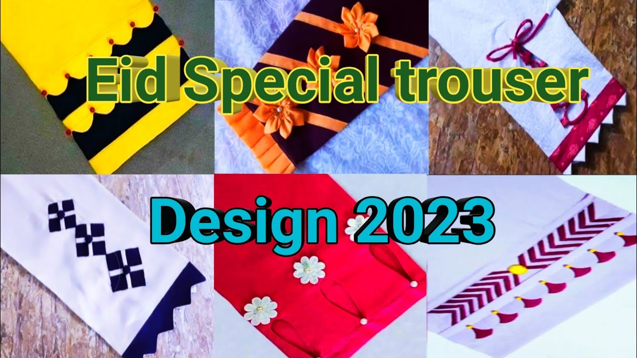 Trouser का एकदम नया और खूबसूरत डिज़ाइन/Latest Trouser Design and Sleeve ...