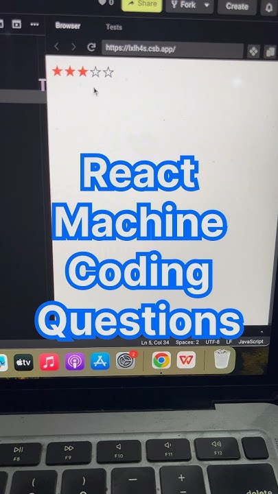 React coding interview questions #shorts #javascript #react #coding #frontendinterview - YouTube