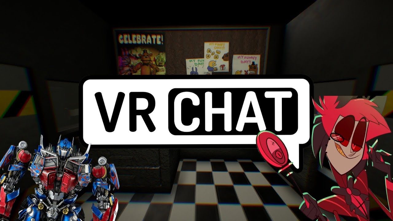 Vrchat, Playing as Alastor the radio demon - YouTube