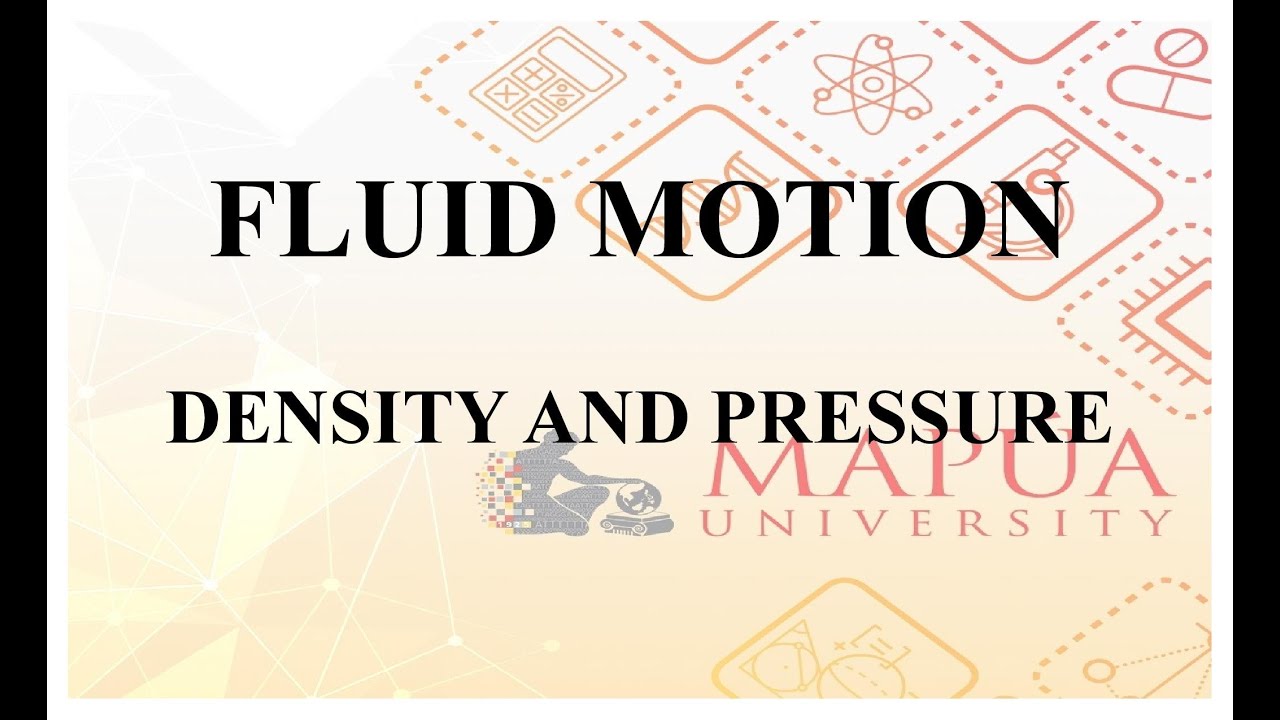 FLUID MOTION 034 - DENSITY AND PRESSURE (2021) - YouTube