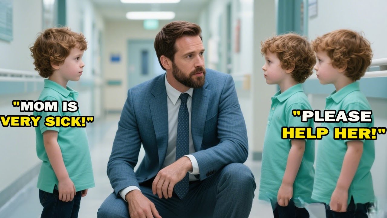A BILLIONAIRE HEARD TRIPLETS CRYING IN THE HOSPITAL—WHAT THEY SAID ...