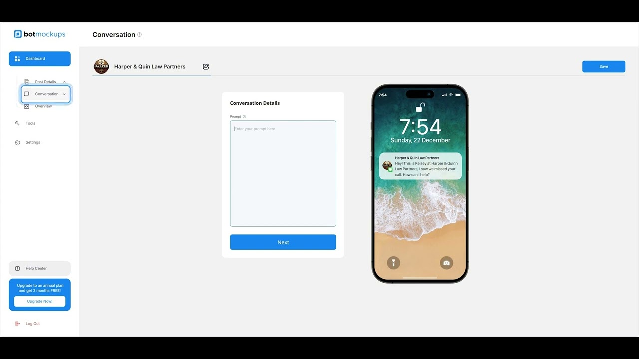 How to set up a personalized AI Chatbot demo for Live Web Chat - YouTube