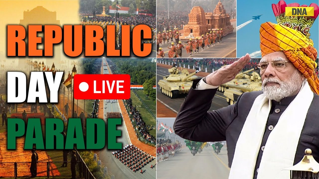 Republic Day Parade LIVE: Kartavya Path I 76th Republic Day I Indian ...
