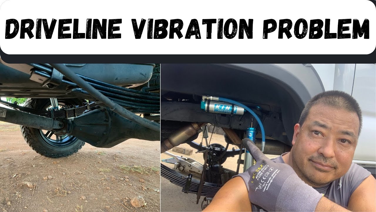 Tacoma driveline vibration - YouTube