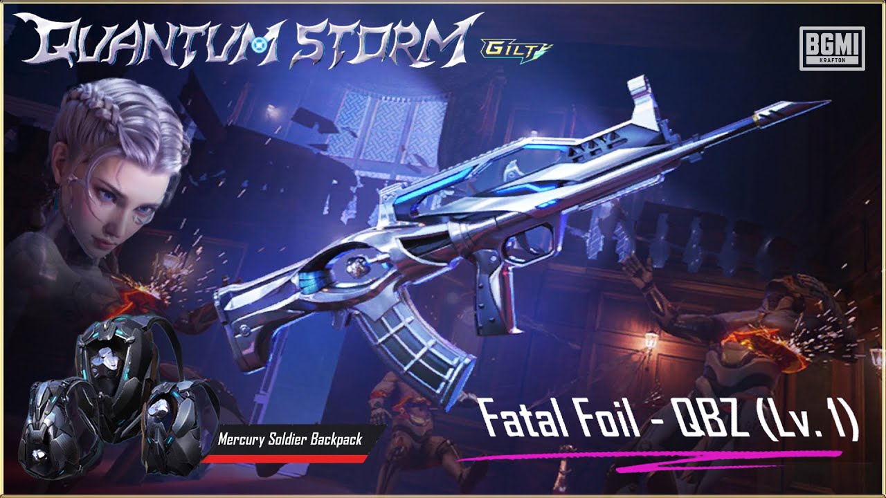 QUANTUM STORM CRATE OPENING I FATAL FOIL QBZ | MY SEASON TOKEN POINTS ...