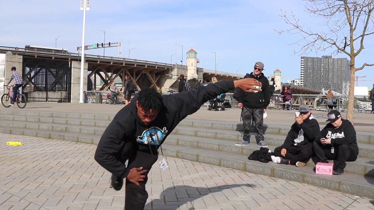 WDA Presents Scorpion (Turf Dancing) In Portland Oregon - YouTube