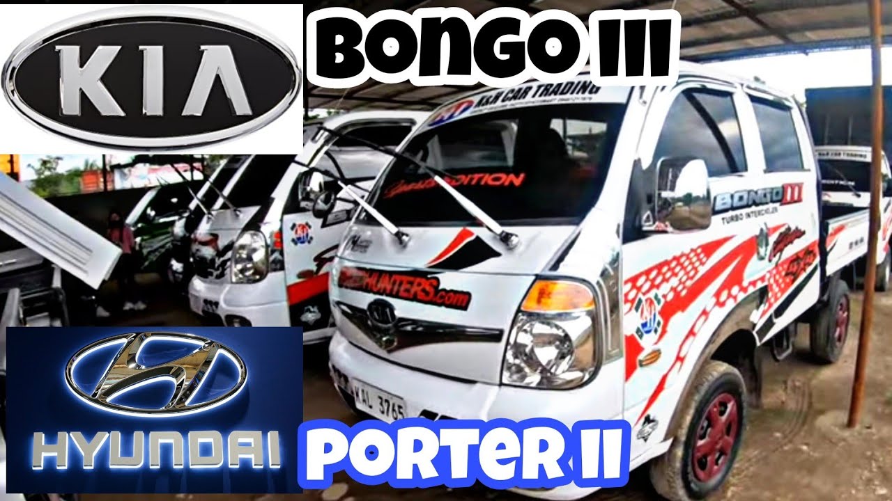 Surplus Kia bongo 3 and Hyundai porter 2 price specs update September ...