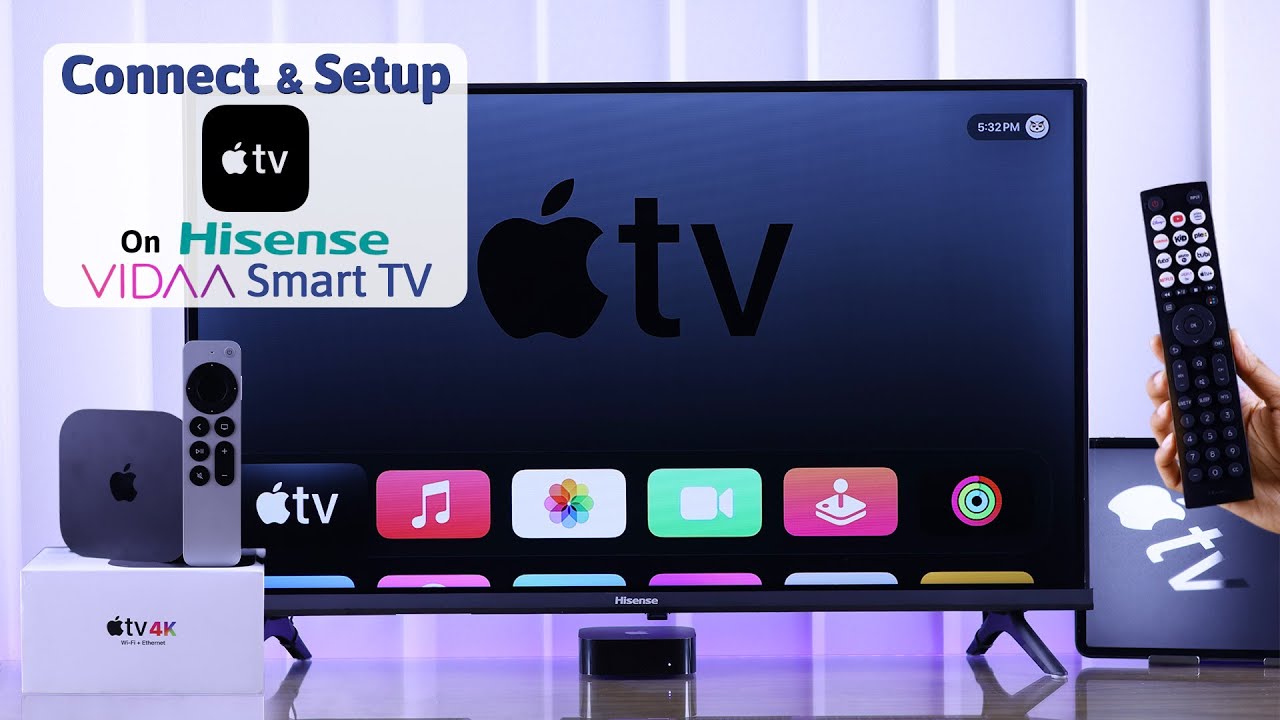How To Connect Apple 4K TV Box To Hisense VIDAA TV! - YouTube