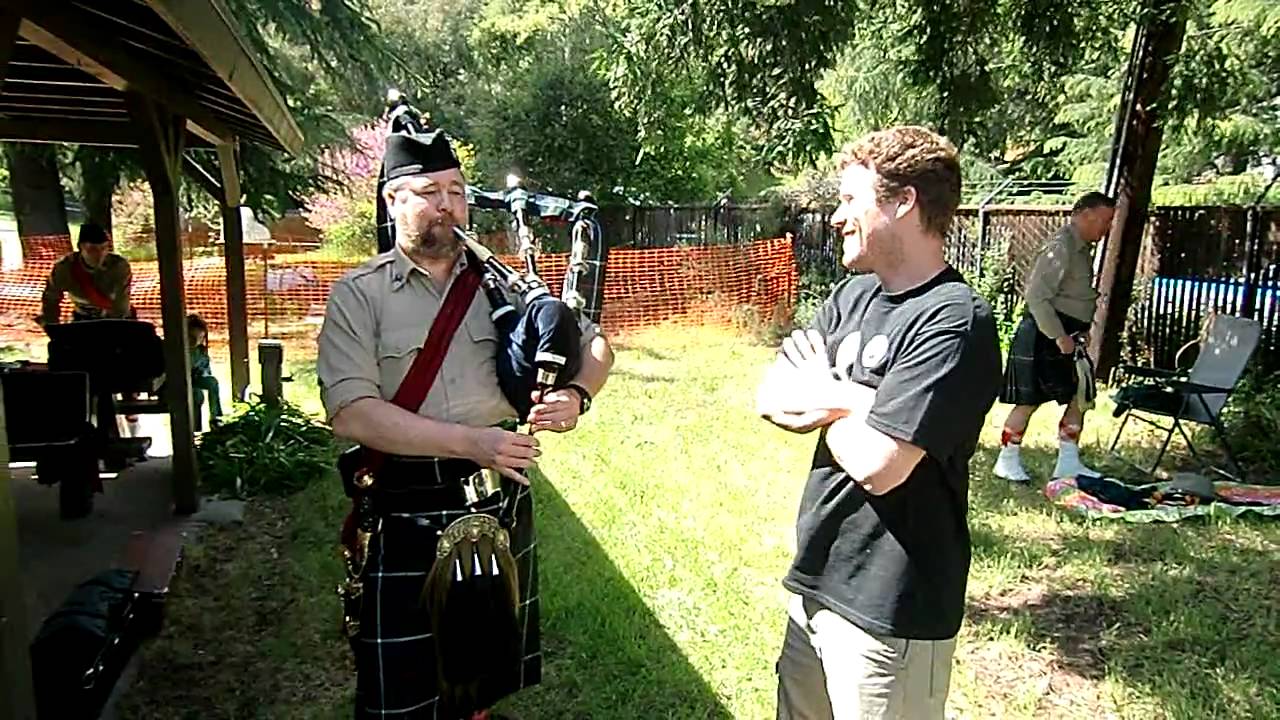 My 40th Bagpipe Birthday! - YouTube