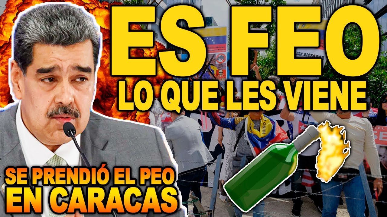 SE PRENDIO EL PEO EN CARACAS NO LO PUEDEN EVITAR LO QUE LES VIENE ES ...