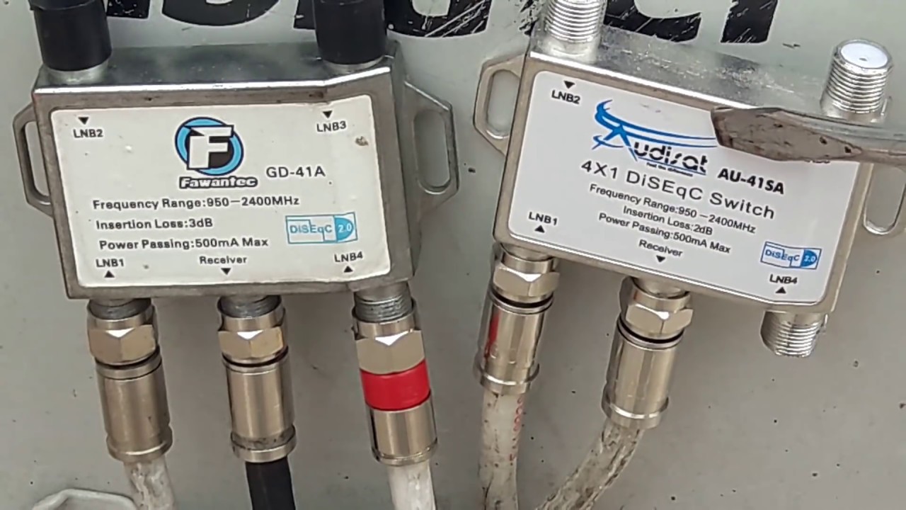 CHAVE DISEQC CONFIGURAÇÕES - YouTube