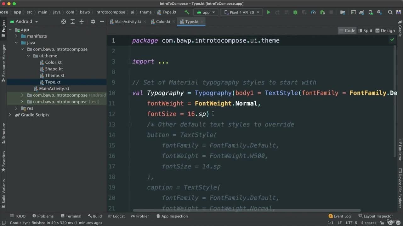 069 - Introduction to Jetpack Compose and Fundamentals - Understanding a Compose Project - YouTube