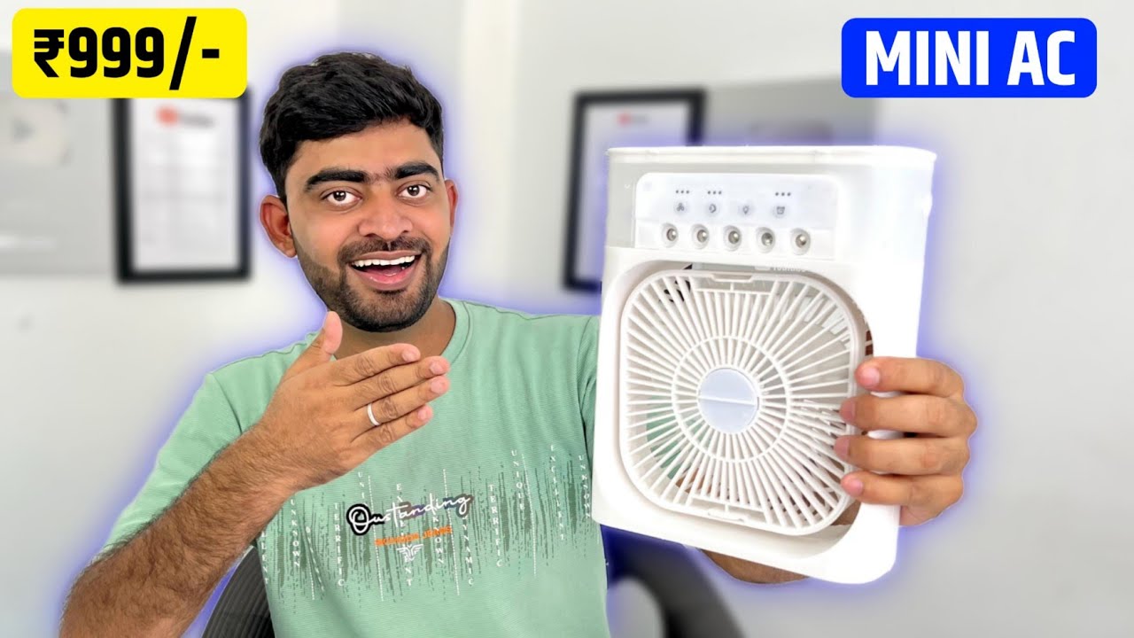 Portable Air Cooler Fan Only 999/- | Mini Cooler Unboxing & Review ...