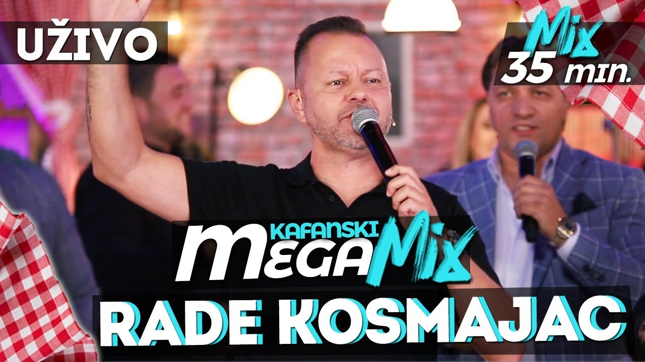 RADE KOSMAJAC - KAFANSKI MEGA MIX | 2021 | UZIVO | OTV VALENTINO ...