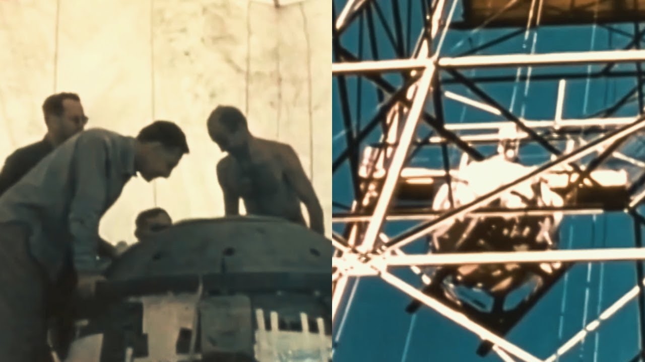 Real Footage of Oppenheimer and His Crew at Work | First Atomic Bomb ...