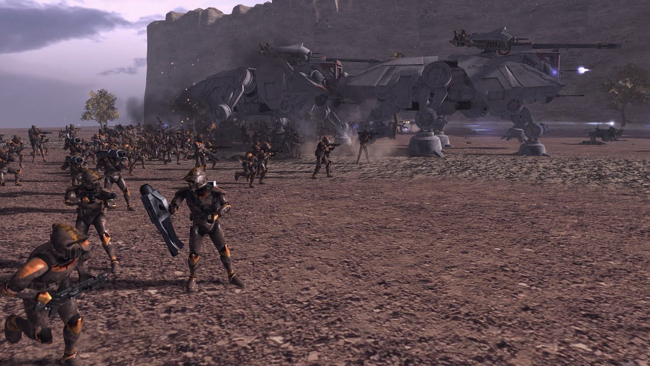 212th Convoy on Ryloth!? ASV Ultimate Star Wars Mod - YouTube
