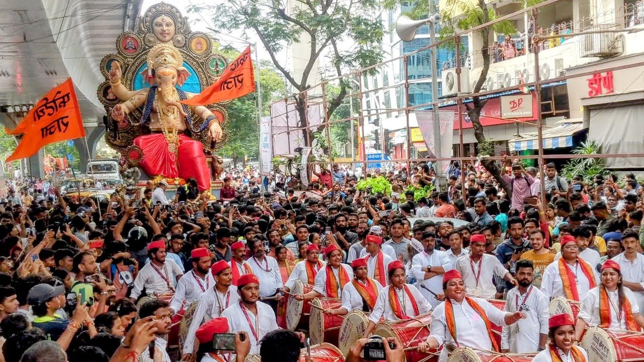 Fort cha Raja Aagman 2022 | फोर्टचा राजा २०२२ | Parleswar Dhol Tasha ...