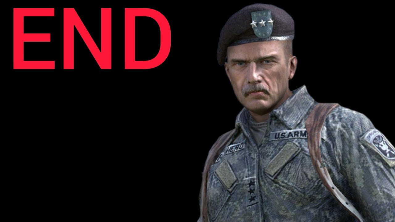Call Of Duty Modern Warfare 2 END - YouTube