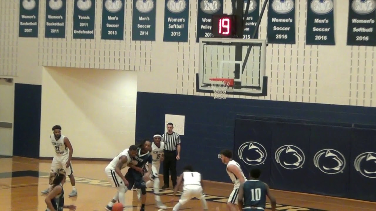 Penn State Brandywine men's basketball vs. Penn State Lehigh Valley ...
