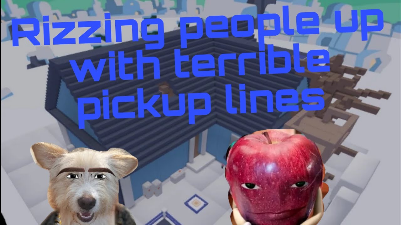 Rizzing people up with terrible pickup lines - YouTube