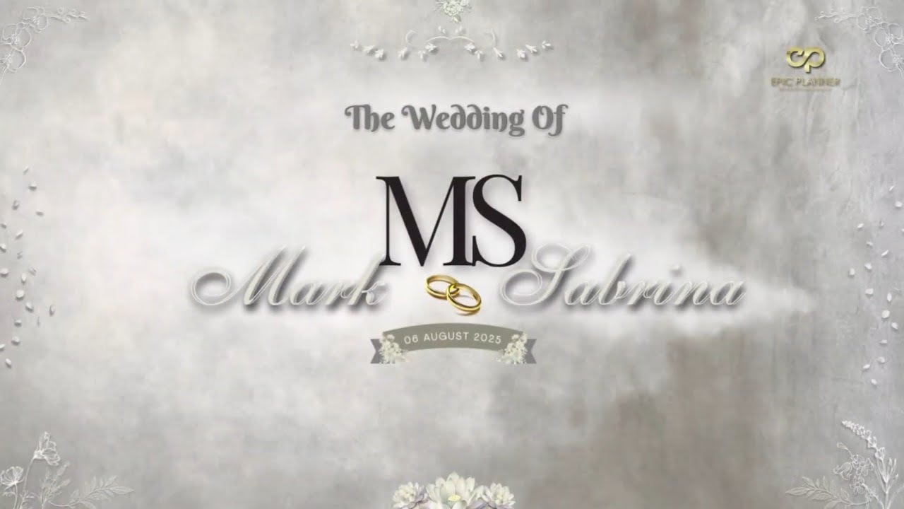 [Live Recorded] The Wedding of Mark & Sabrina - YouTube