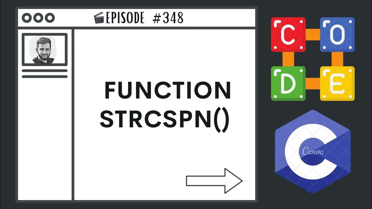 Function strcspn() | Ep. 348 | C Programming Language - YouTube