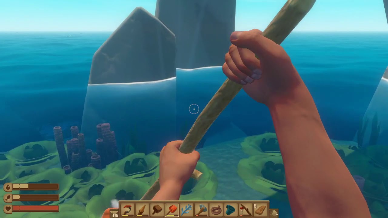 Raft Solo Series - Episode 3 - THE RAFT IS STUCK!?!? - YouTube