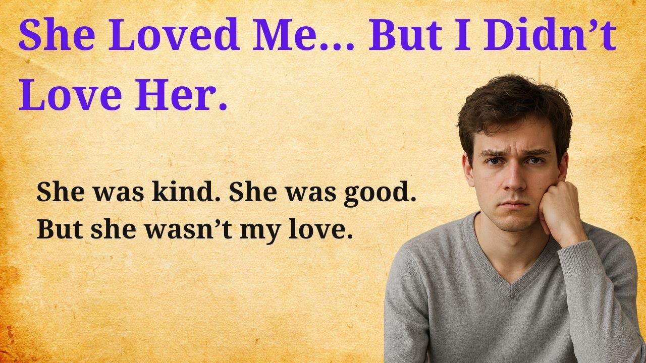 I Married Without Love An Emotional English Story A1–A2 Level Stories ...