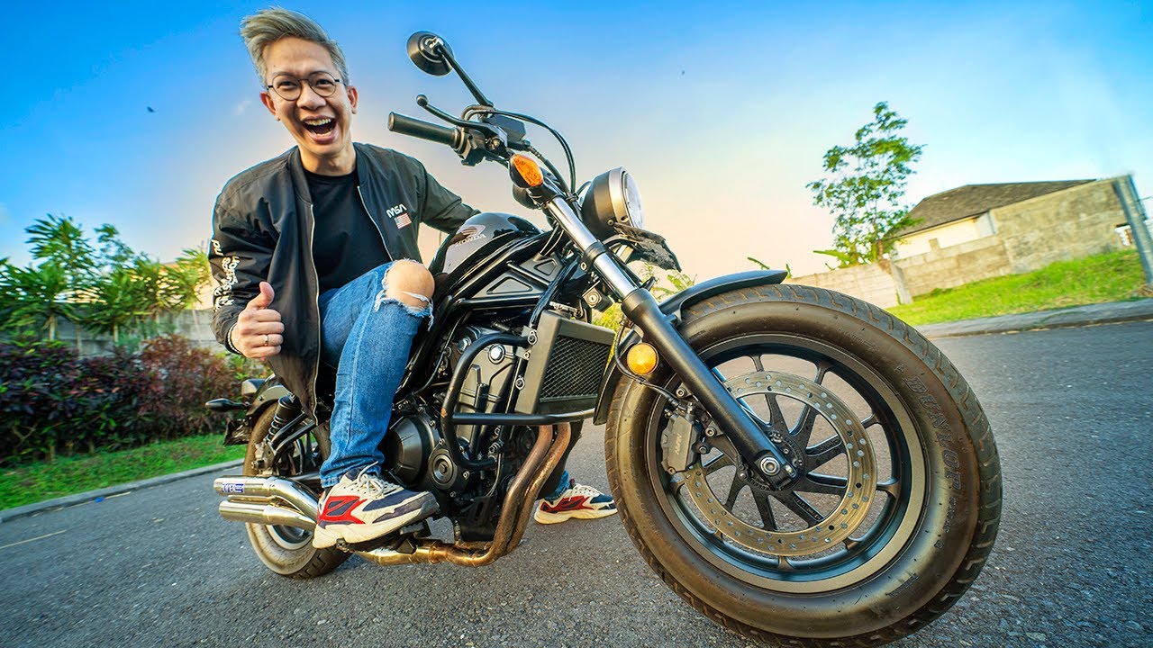 PERTAMA KALI NYOBA NAIK MOTOR BESAR 500CC!! - YouTube