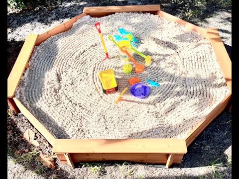 BEST SANDBOX EVER?! #creative cedar designs sandbox #Unboxing and full ...