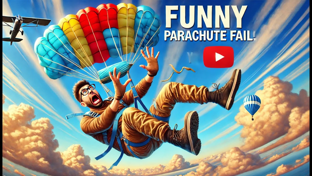 😄 Epic Parachute Fail: Watch the Hilarious Mix-Up You Won't Believe ...