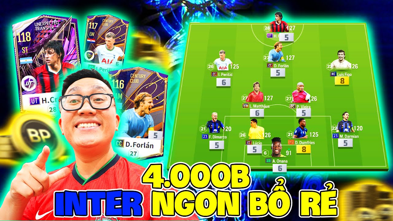 Phá 4000 Tỷ BP Tươi I Love Xây Dựng Siêu Đội Hình INTER MILAN KHỦNG ...
