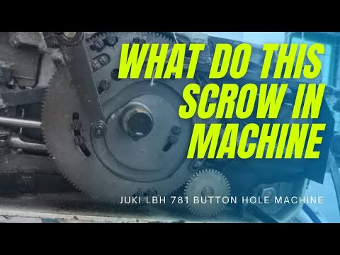 JUKI Kaj Machine ki Gerare May Nut 🔩kis Kam Kay Hotay Hain - YouTube