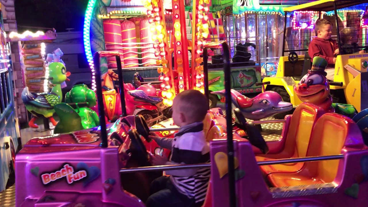 Guildford Funfair - Carousel Ride - Maynes , kids fun ride , United ...