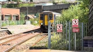 Another Class 156 arriving at Blackburn