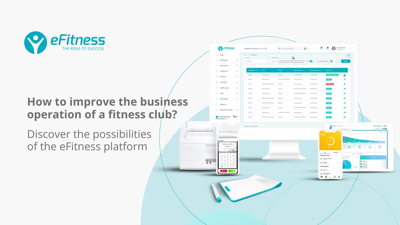 eFitness software demo presentation: Solution for the fitness club ...