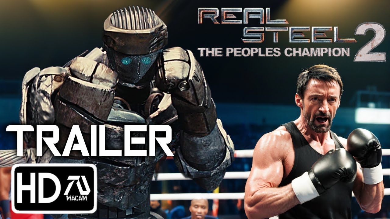 REAL STEEL 2 Final Trailer (HD) Hugh Jackman, Anthony Mackie | Charlie ...