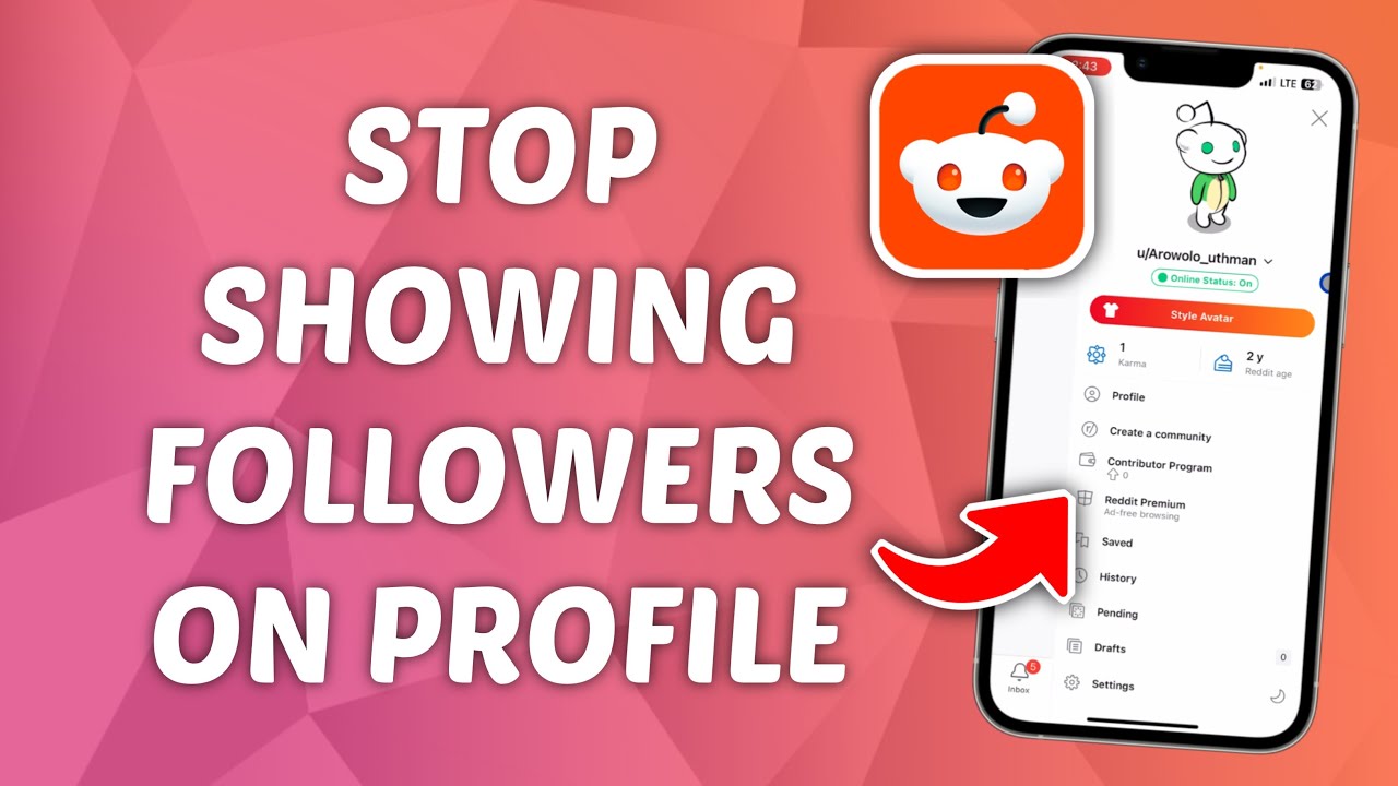 How to Stop Showing Followers on Reddit Profile - Turn Off Reddit ...